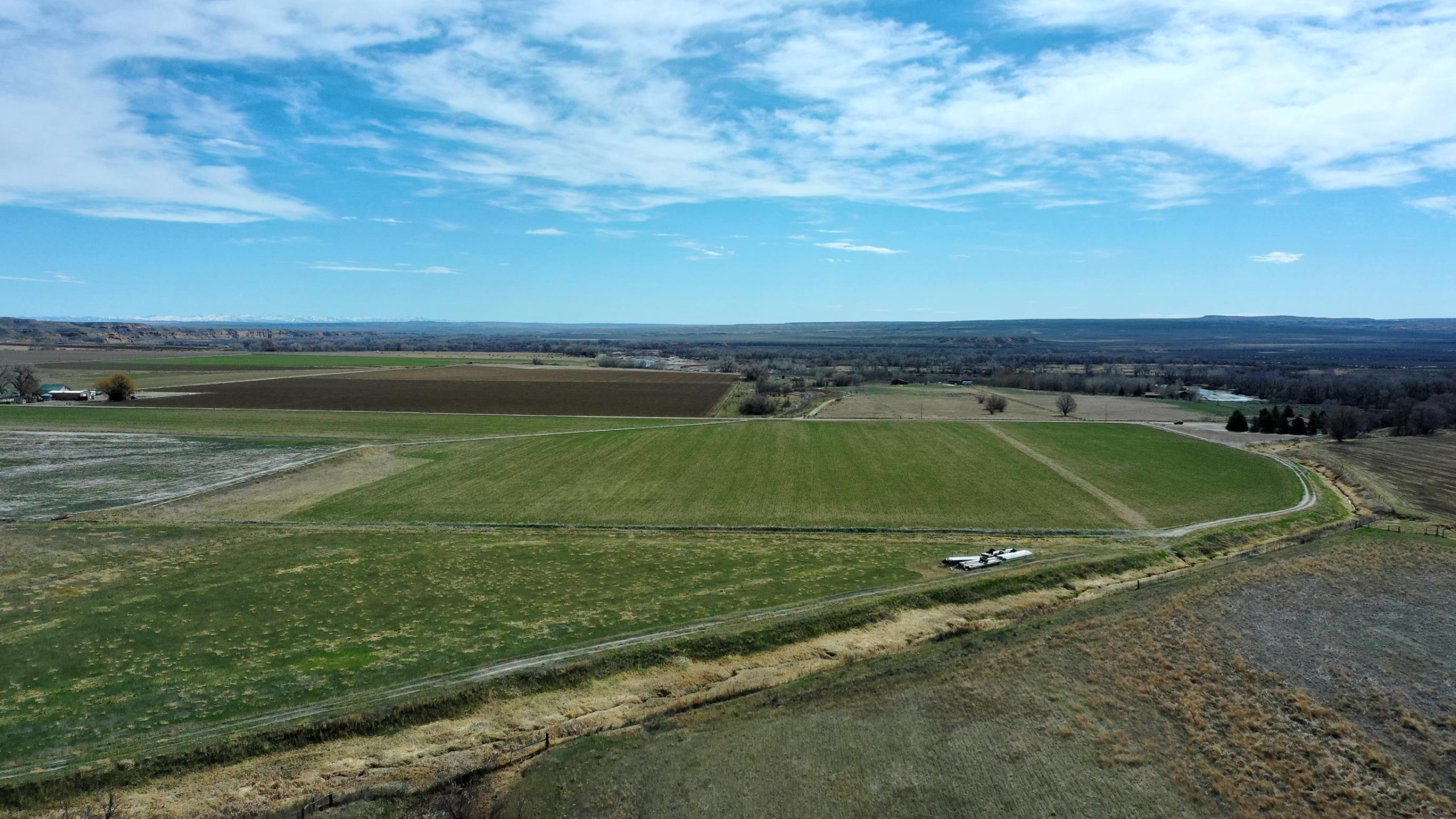 Mazet Road Farm Fremont County Wyoming - Western Land